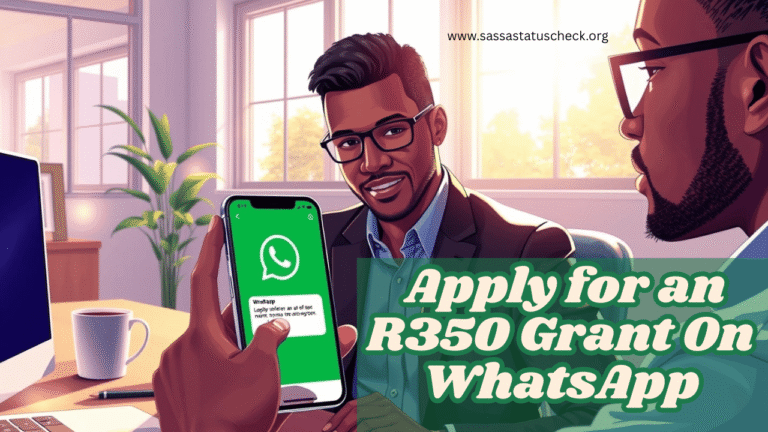 How to Apply for an R350 Grant On WhatsApp? - SASSA Status Check