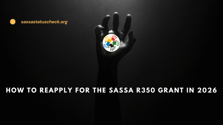 How to Reapply for the SASSA R350 Grant in 2026 - SASSA Status Check